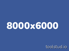Megapixel calculator · toolstud.io